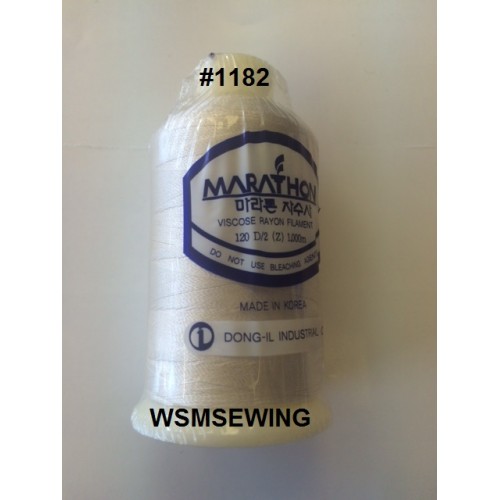 (#1182) Light Beige Standard Embroidery Thread